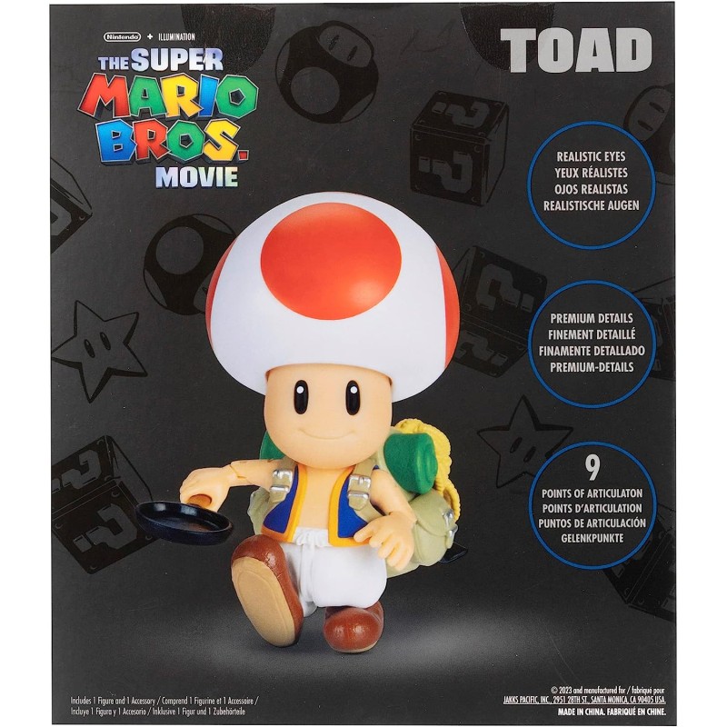 ️ Figura Toad Super Mario Nintendo ️