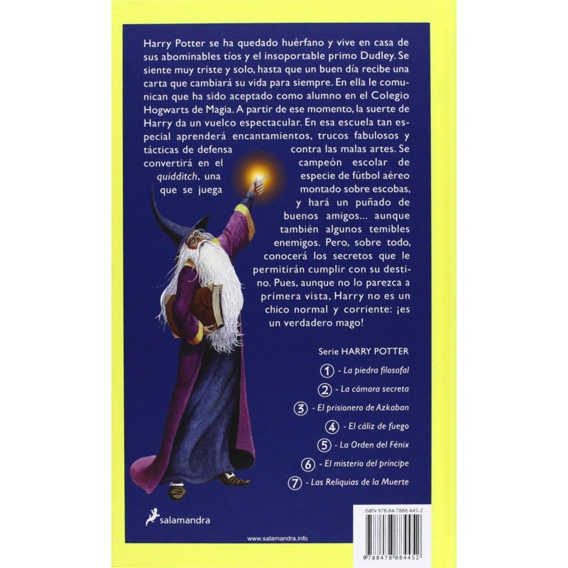 El Libro De La Piedra Filosofal LIBRO HARRY POTTER Y LA PIEDRA