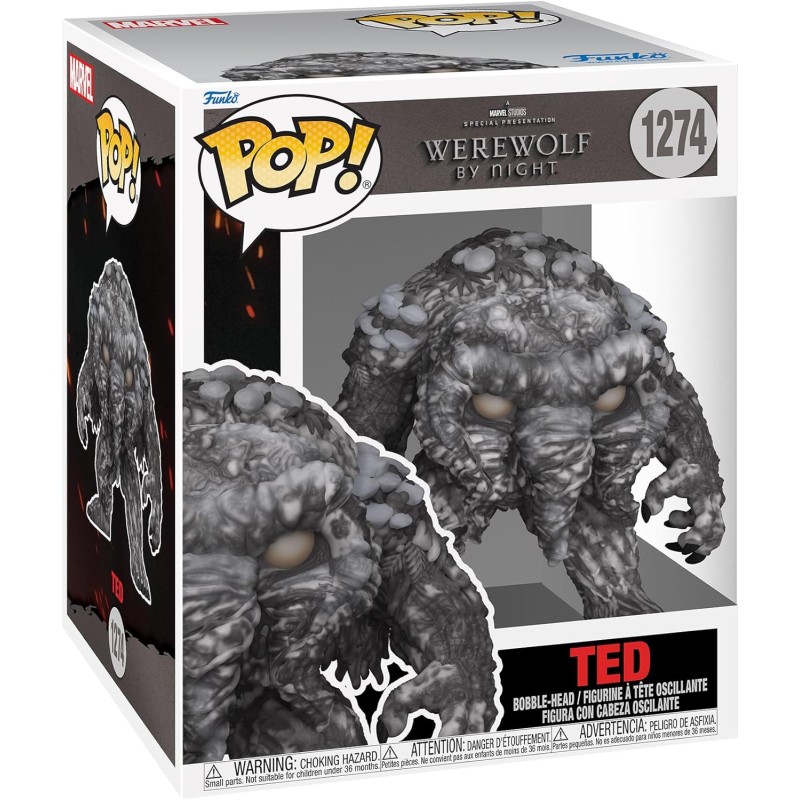 Figura POP Ted Maldición Hombre Lobo Marvel